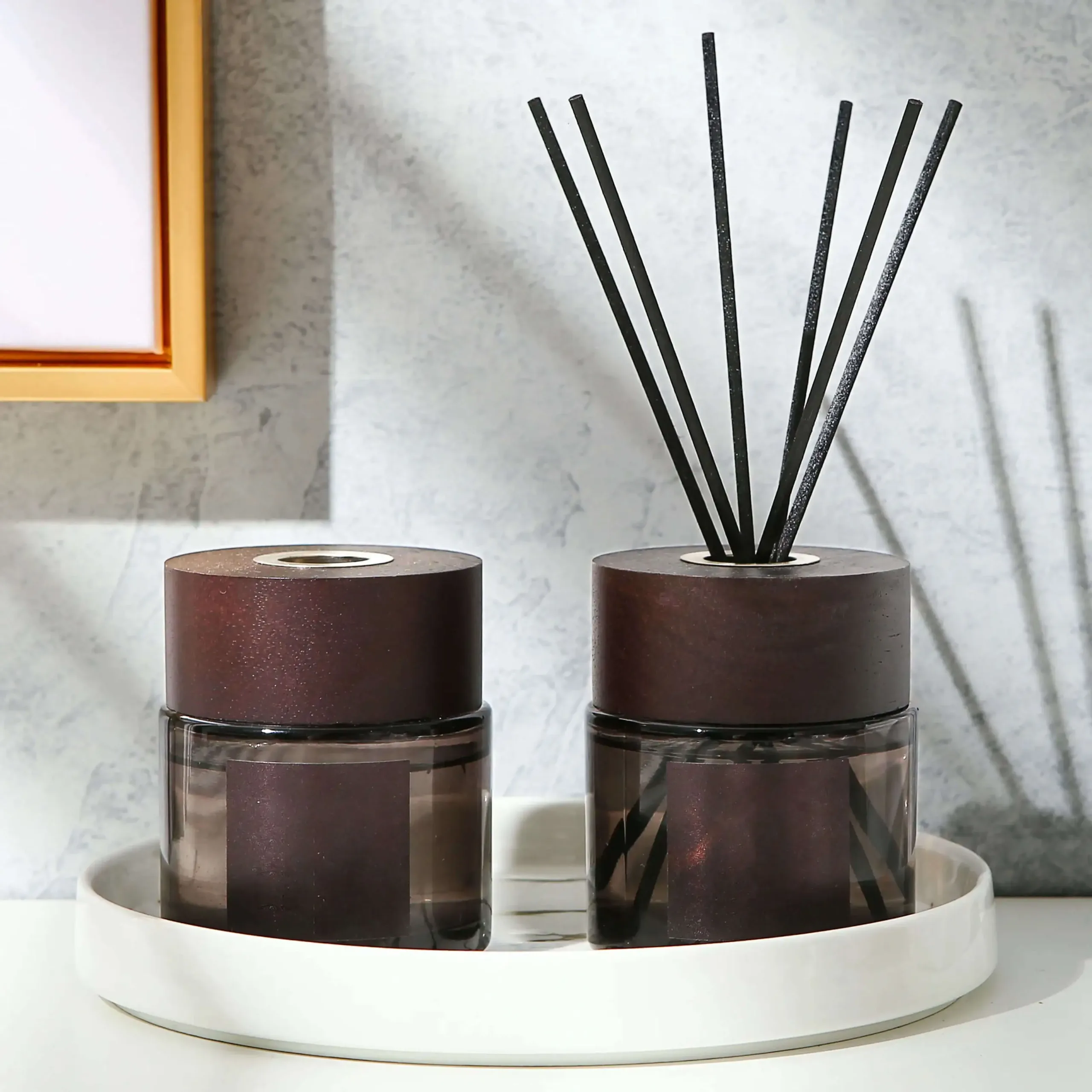 Creative ways of using glass diffuser bottles again- DIY and other methods