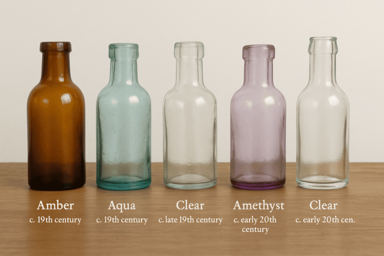 How to Determine the Age and Importance of Antique Bottles